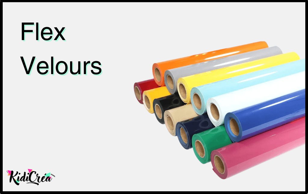 FLOCK FLEX VELOURS PUFF 3D GONFLANT HTV - KidiCrea